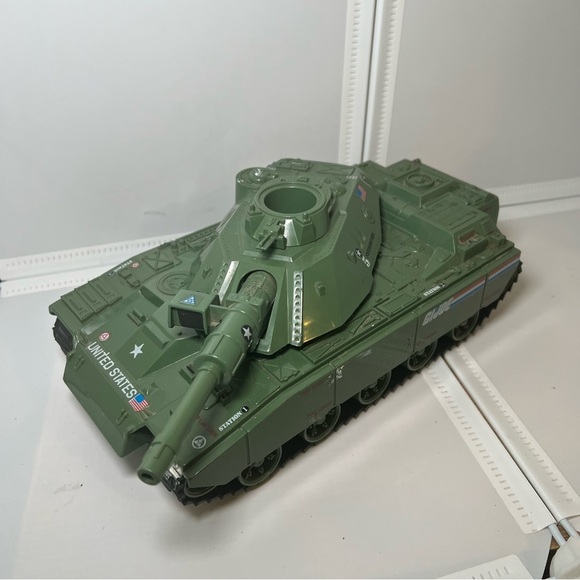 Hasbro | Toys | Vintage 982 Gi Joe Mobat Motorized Battle Tank Arah ...